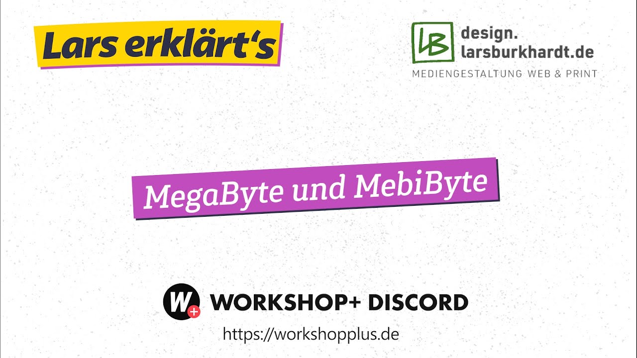 Bilddatenberechnung - 01/05 - MegaByte und MebiByte - YouTube