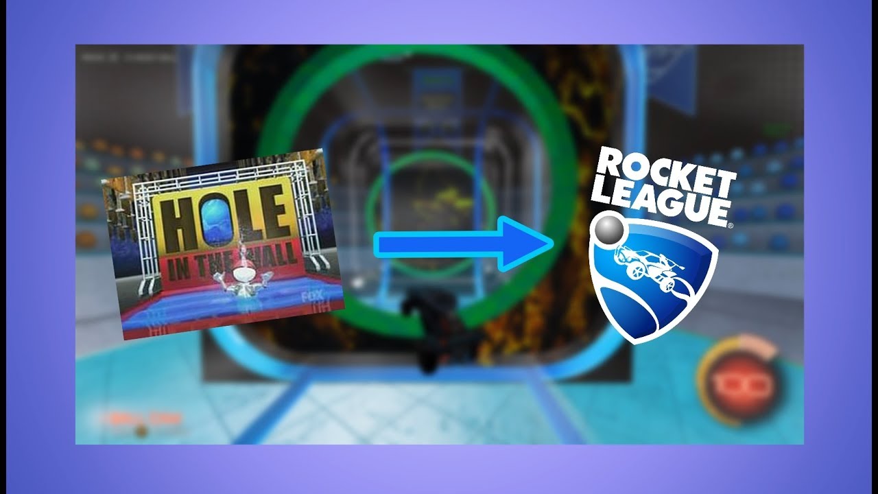 [26] Rocket League Hole In The Wall ! - YouTube