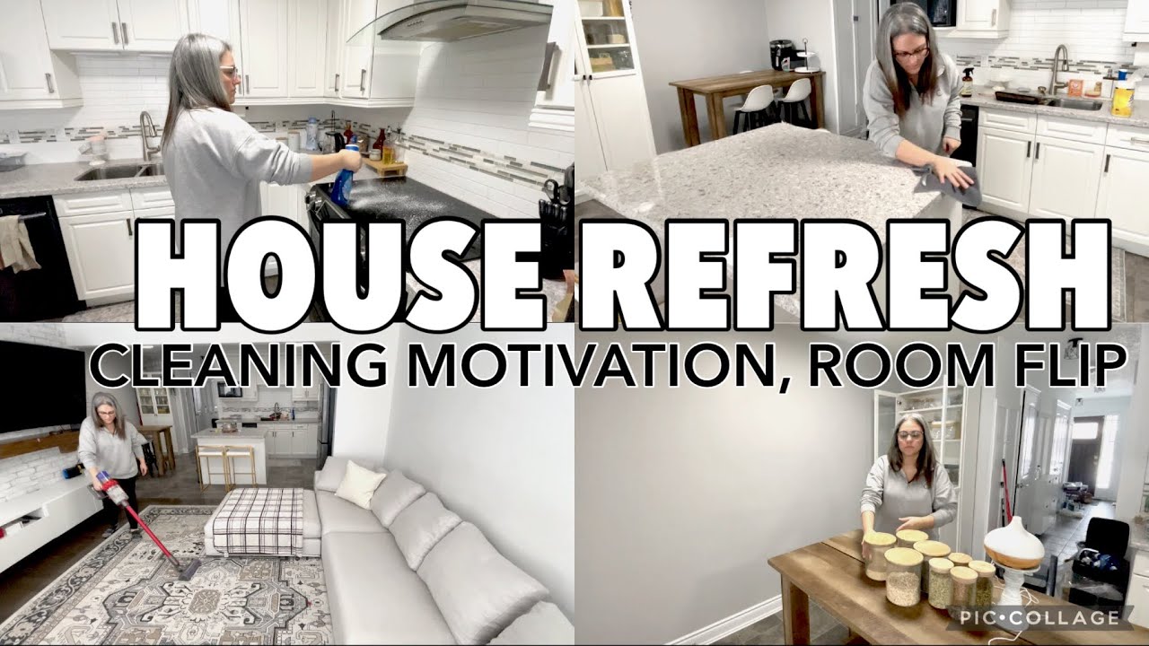 HOUSE REFRESH, ROOM FLIP | CLEANING MOTIVATION | SPEED CLEAN | DECLUTTER & ORGANIZE | CLEAN WITH ...