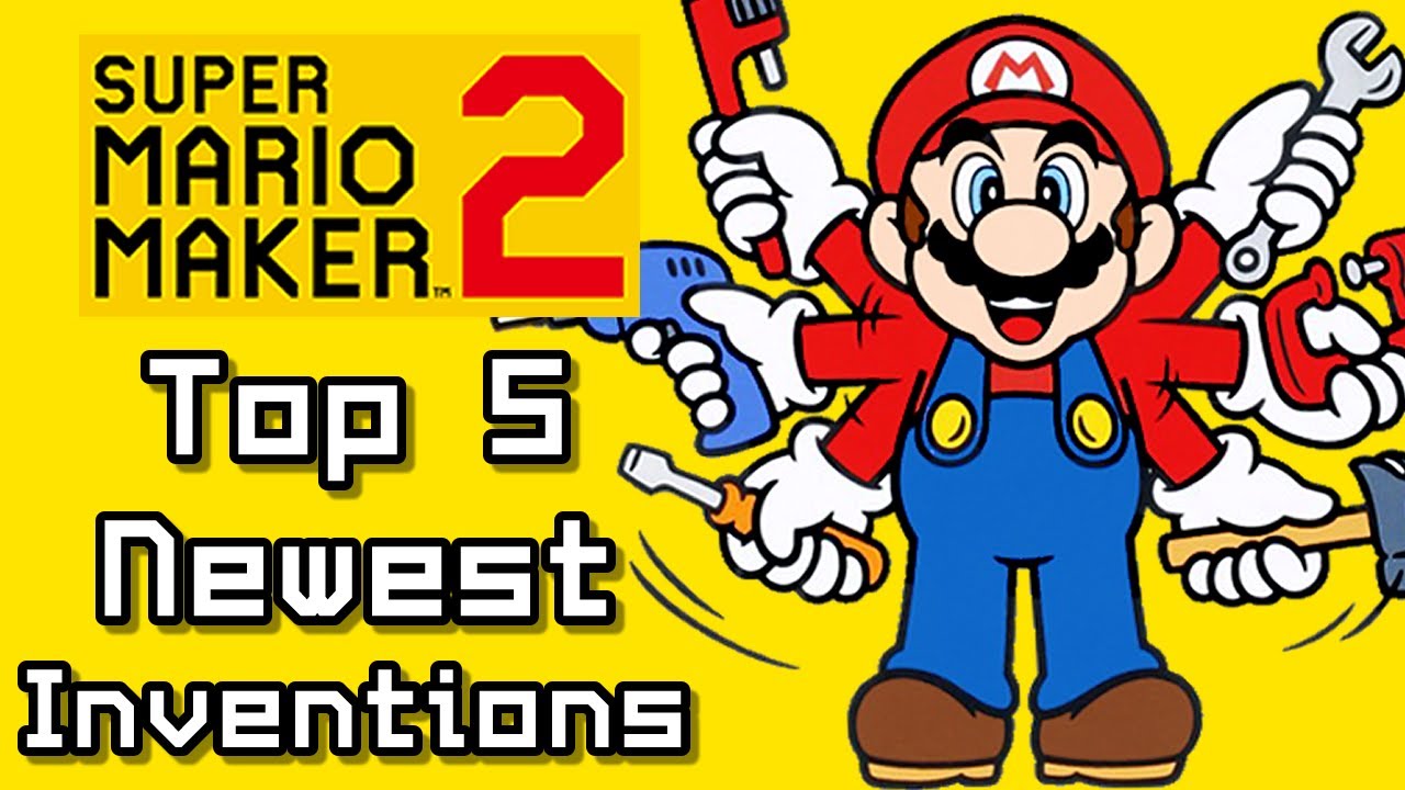 Super Mario Maker 2 Top 5 New INVENTION Courses (Switch) - YouTube