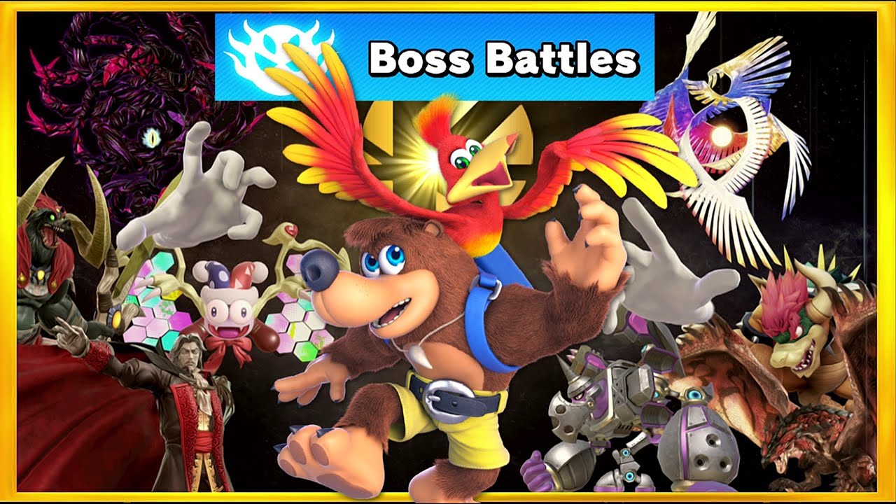 Super Smash Bros. Ultimate - Boss Battles with Banjo & Kazooie - YouTube