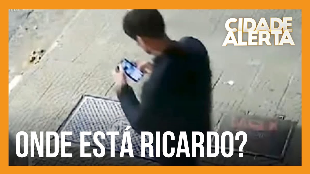 Novas imagens revelam os últimos passos do ator Ricardo Merini antes do ...