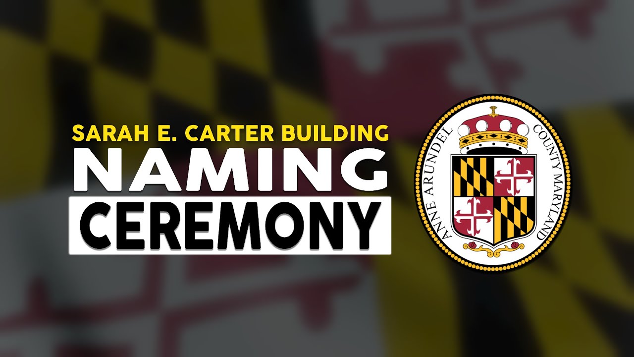 Sarah E. Carter Building Naming Ceremony - YouTube
