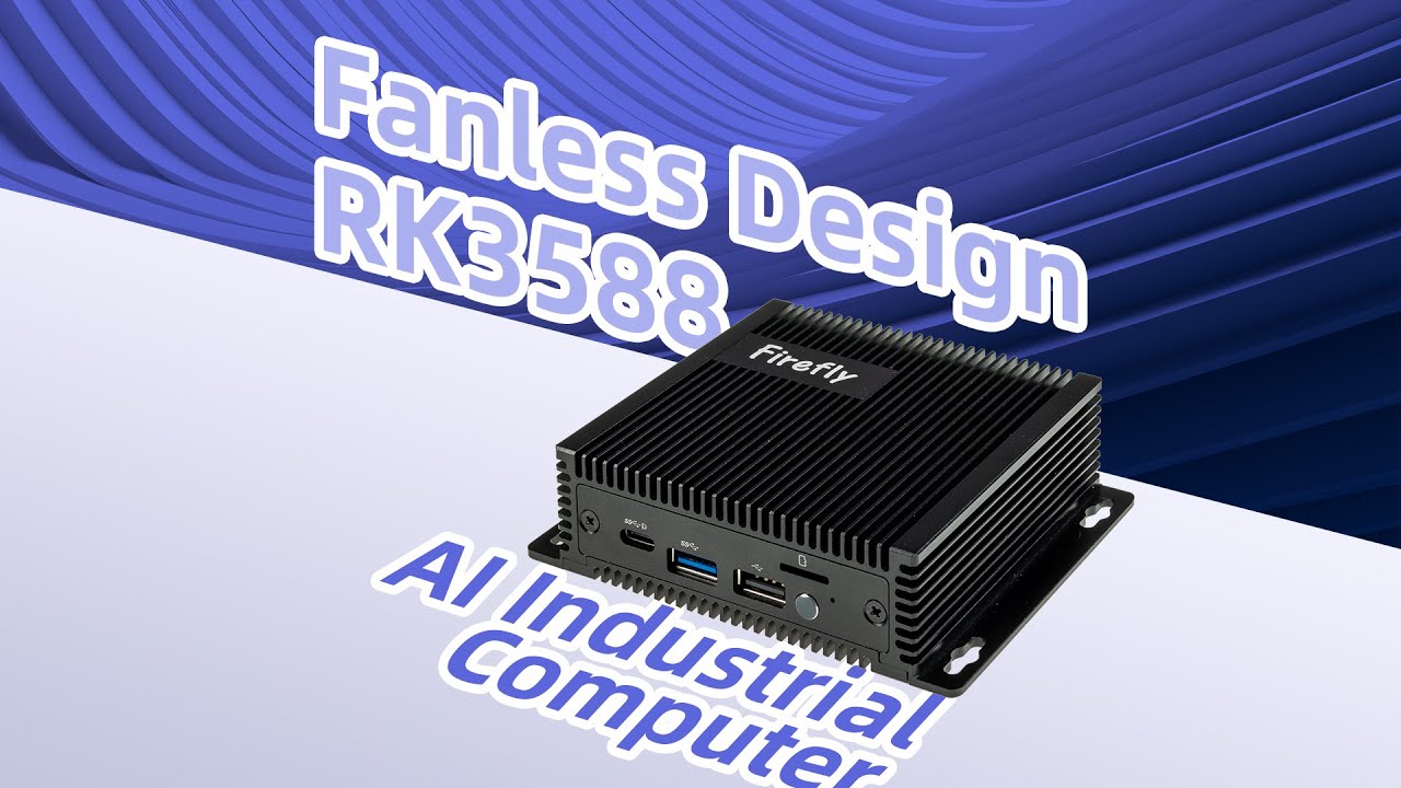 EC-R3588SPC FD Fanless Design AI Industrial Computer - YouTube