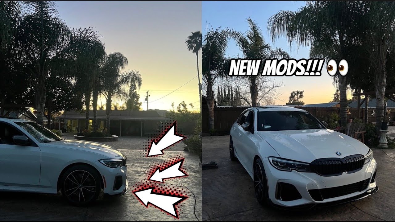 FIRST MODS FOR THE M340I !!! - YouTube