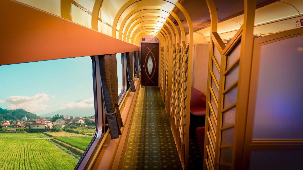 🇯🇵 Japan's LUXURY Train "AONIYOSHI" & Deer in Nara 🚂🦌 - YouTube