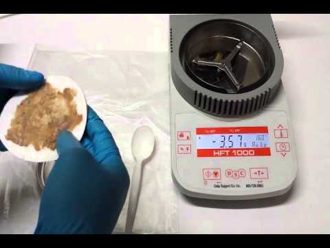 Fat analyzer DSC HFT1000 Beef Fat Testing With DSC Guy - YouTube