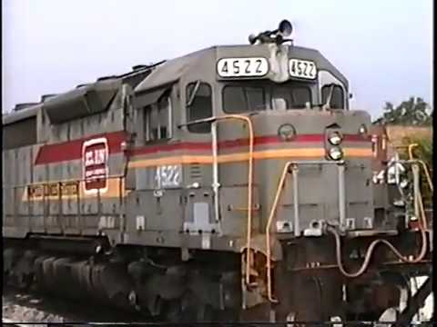 CSX Cumberland - Grafton Chessie SD50 Finale August 1990 - Part 4 - YouTube