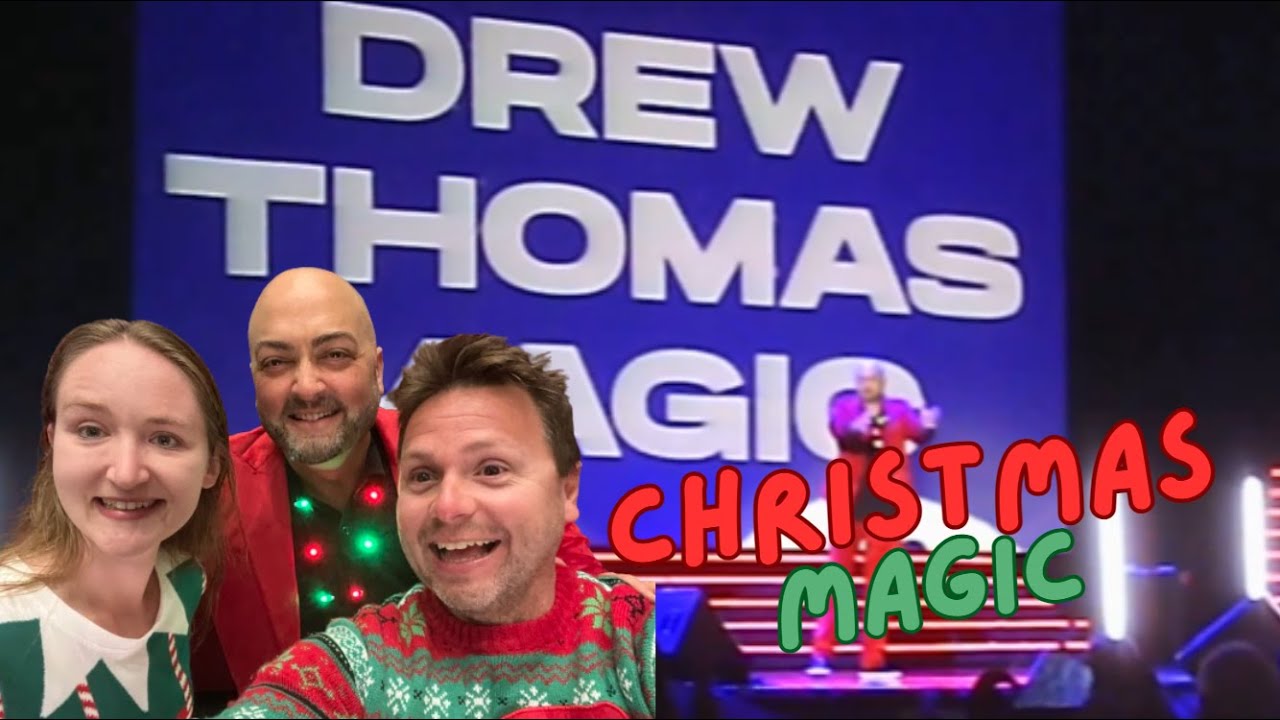 Drew Thomas Christmas Magic Mentalist MSC Divina Pantheon Theater America's Got Talent Finalist ...
