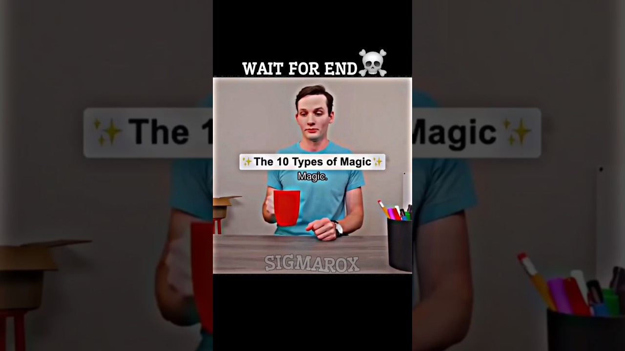 The 10 Types of Magic 💀 !! - YouTube
