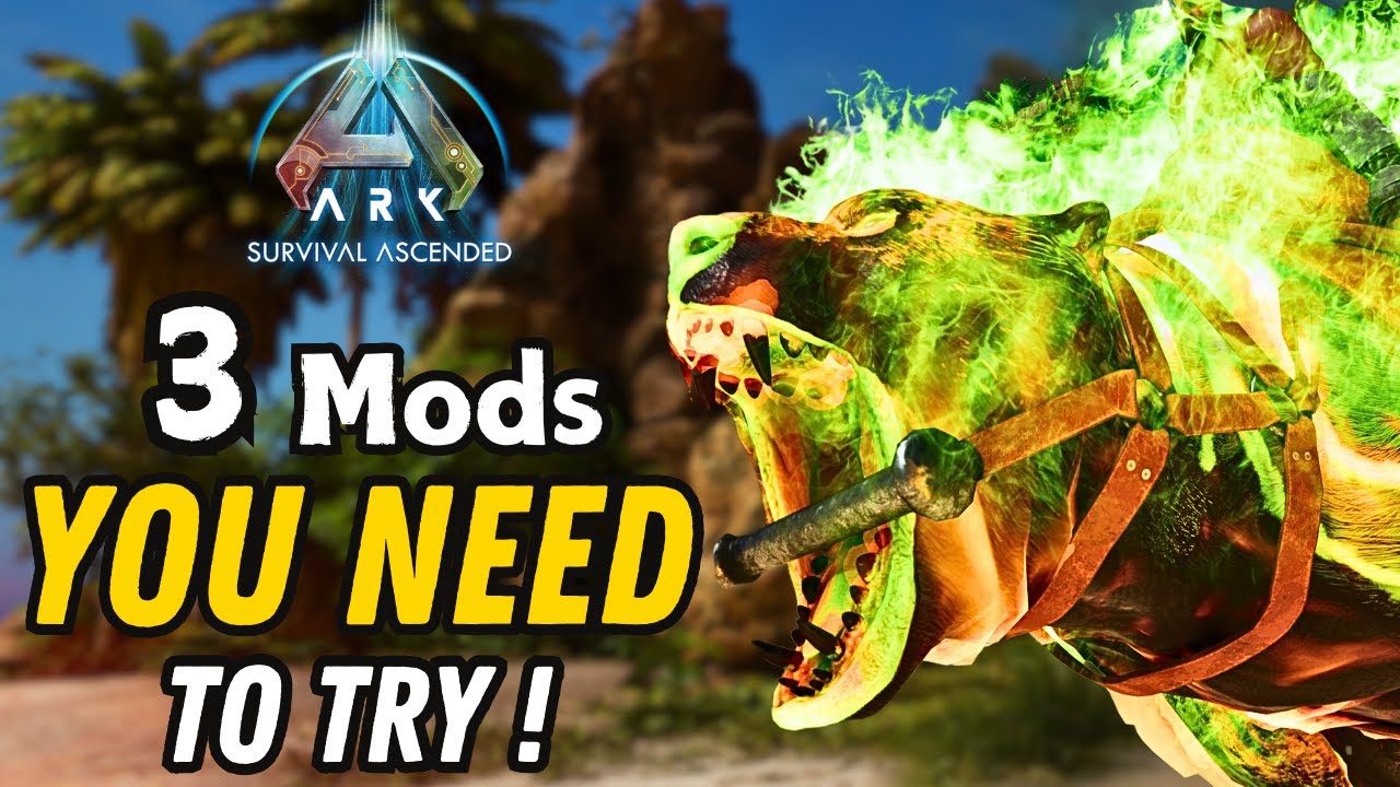A FlameBear, NEW Plant Z Effects And More | Ark Ascended | Mod ...