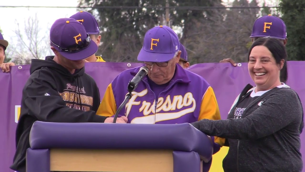 See cermony naming Fresno High baseball field for longtime coach Ken ...