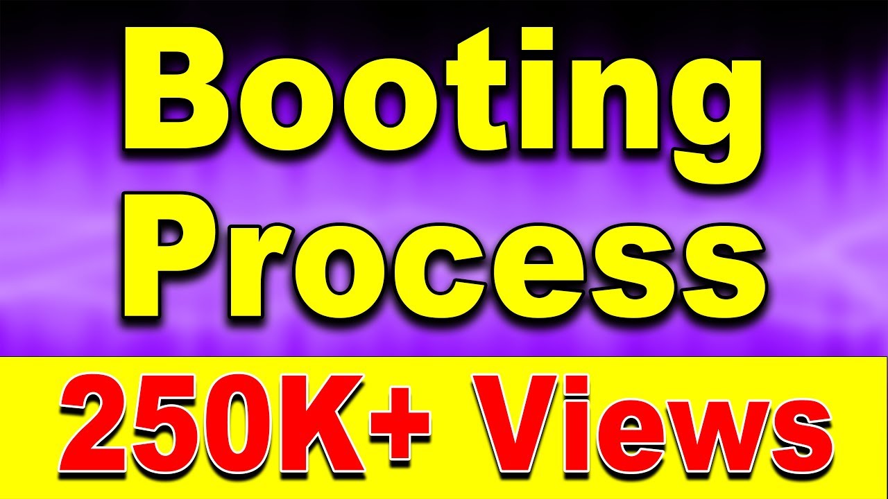 What is Booting Process? POST (Hindi) | Kshitij Kumar - YouTube
