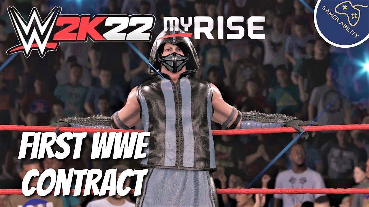 WWE 2K22 My Rise Career Mode Part 5! WWE Contract Signing! - YouTube