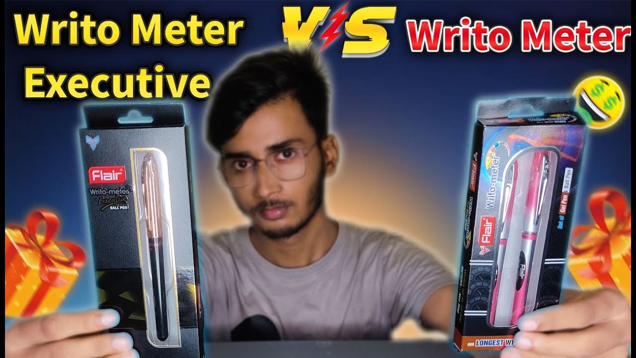 Writo Meter Executive VS Writo Meter Gift Set 😍 | #writometer - YouTube