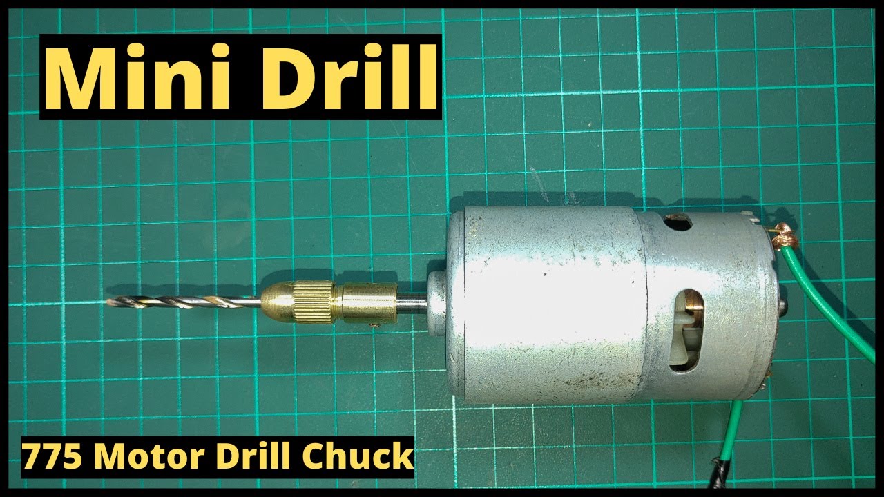 How To Make Mini Drill Machine At Home - YouTube
