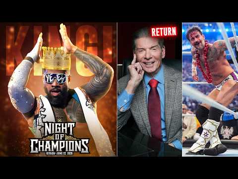 *Jey Uso WINNING King Of The Ring 😱* CM Punk CONTRACT END? Vince McMahon Already Back in WWE? WWE