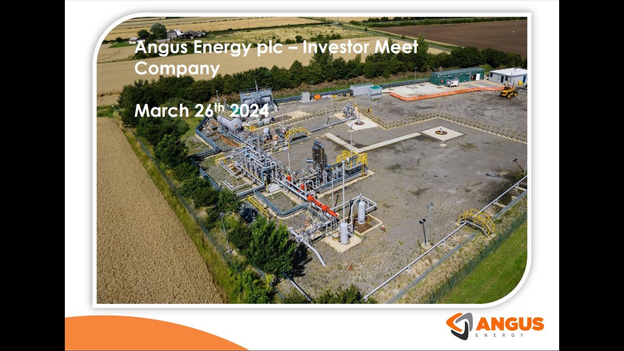 ANGUS ENERGY PLC - Investor Presentation - YouTube