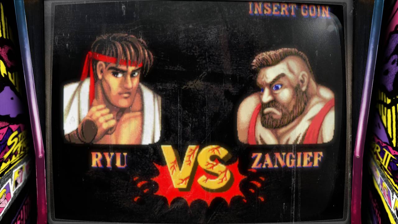 Street Fighter 2 - Retroarch 4k Overlay test - YouTube