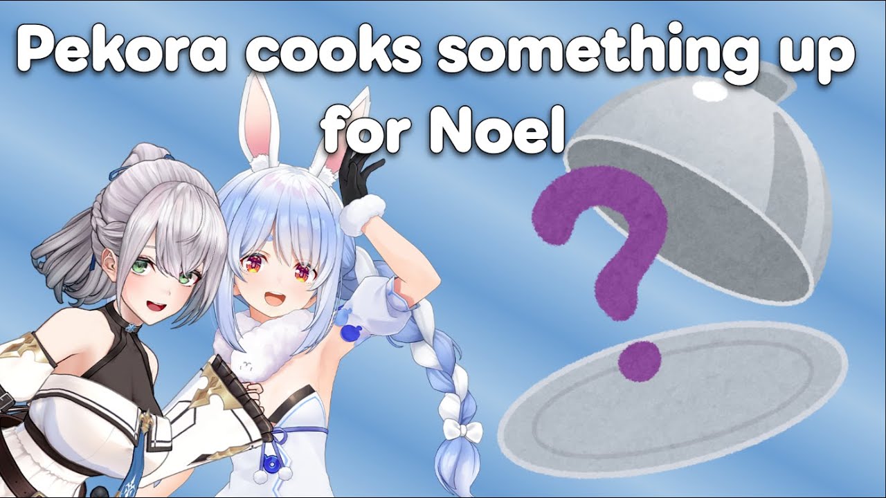Pekora cooks for Noel EN SUBS - YouTube