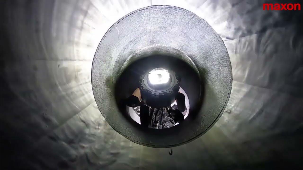 Robotic pipe crawlers using maxon DC motors - YouTube