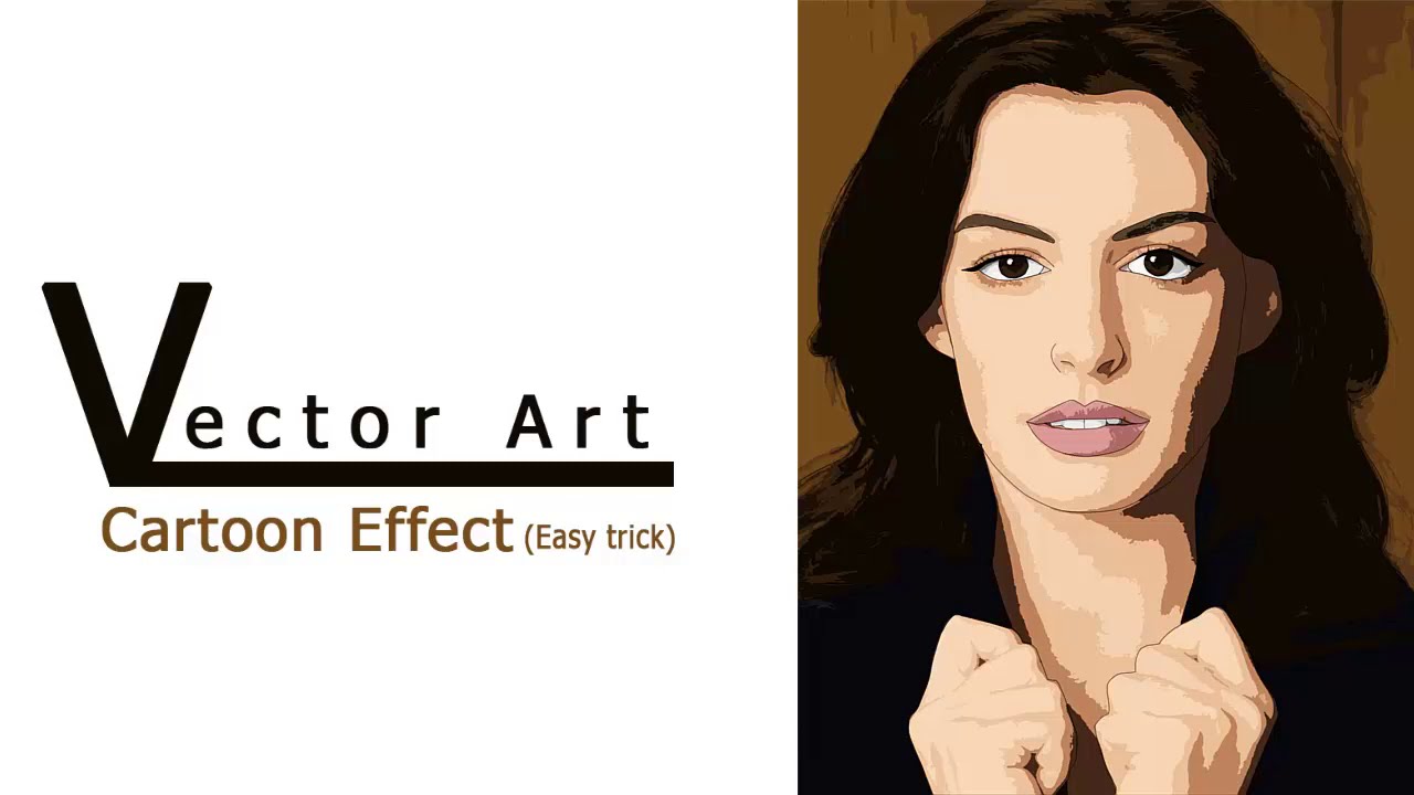 Cartoon Effect : How to Make Vector Art Effect (Easy trick) - YouTube