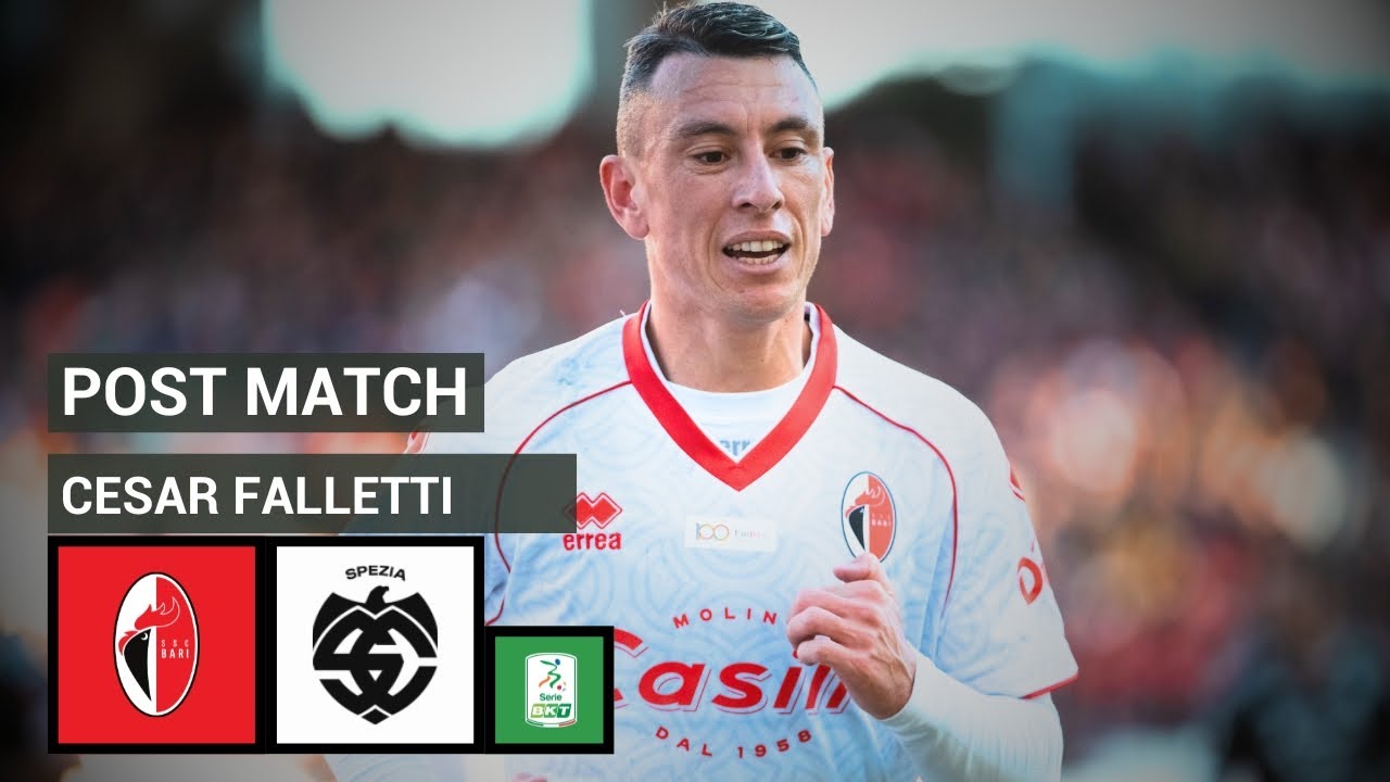Bari-Spezia | Serie BKT 2024/25 | Intervista post match di Cesar ...