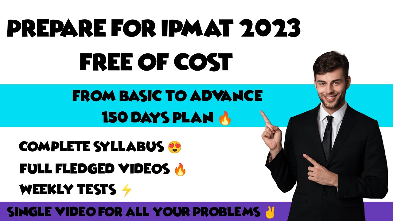 How to prepare for ipmat 2023/2024 for free | free ipmat preparation by IPM SHALA | tips for ...