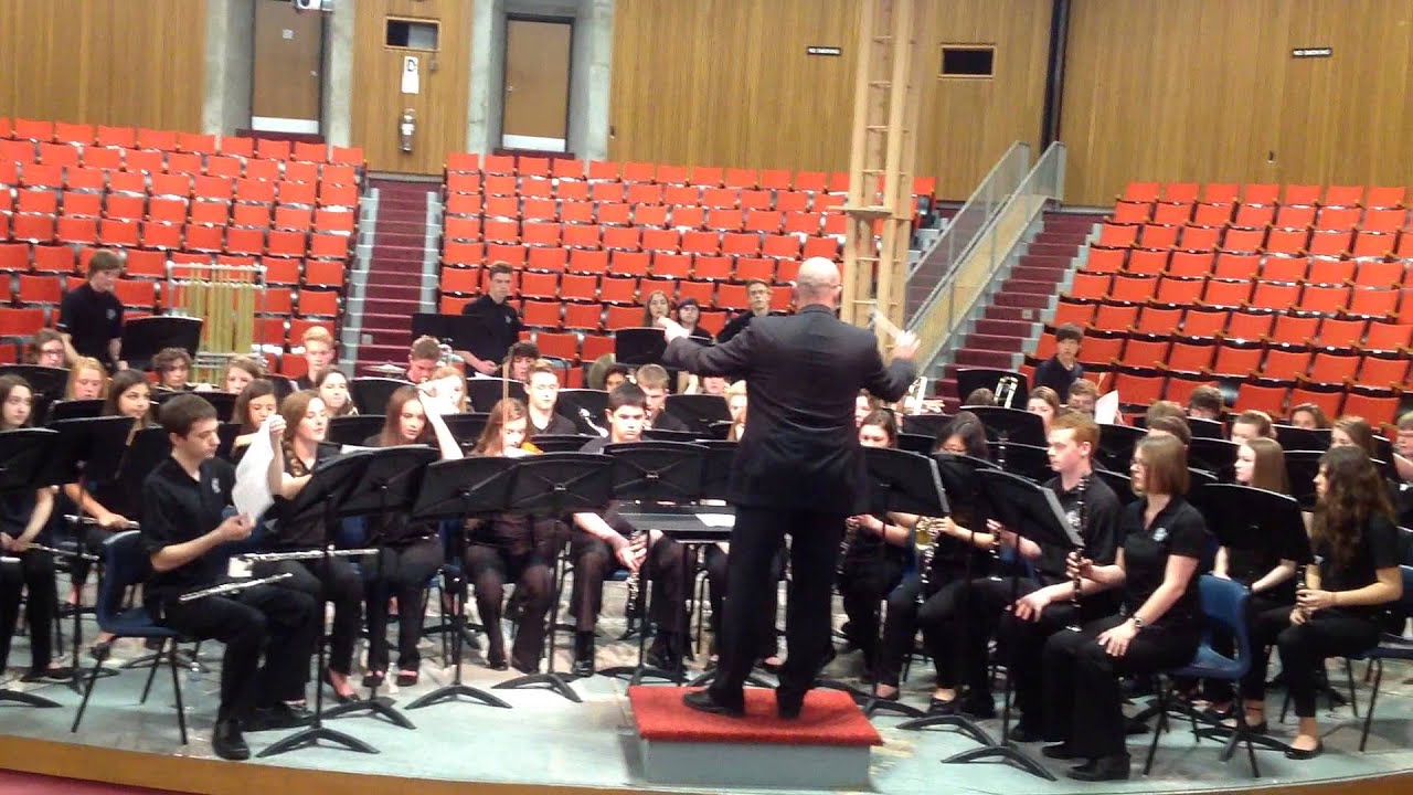 T.A. Blakelock Wind Ensemble - Raging Machines - YouTube