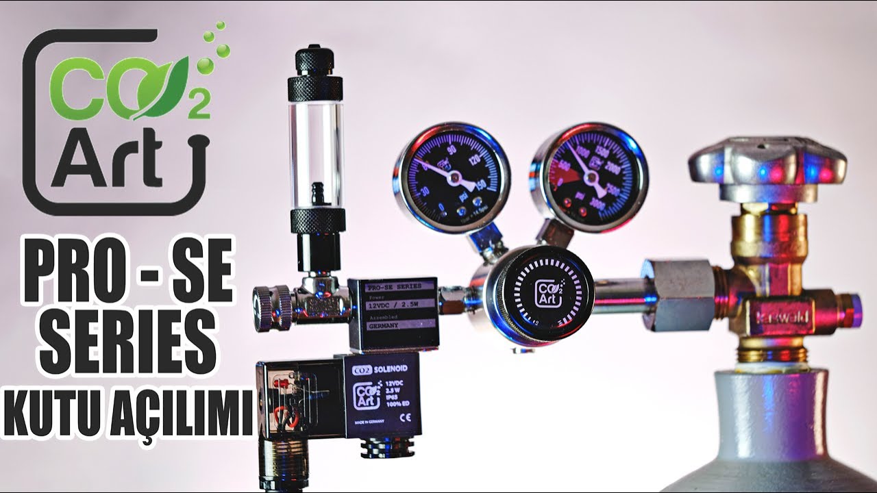 Co2 Art Pro - Se co2 Regülatörü Kutu Açılımı - Unboxing - YouTube