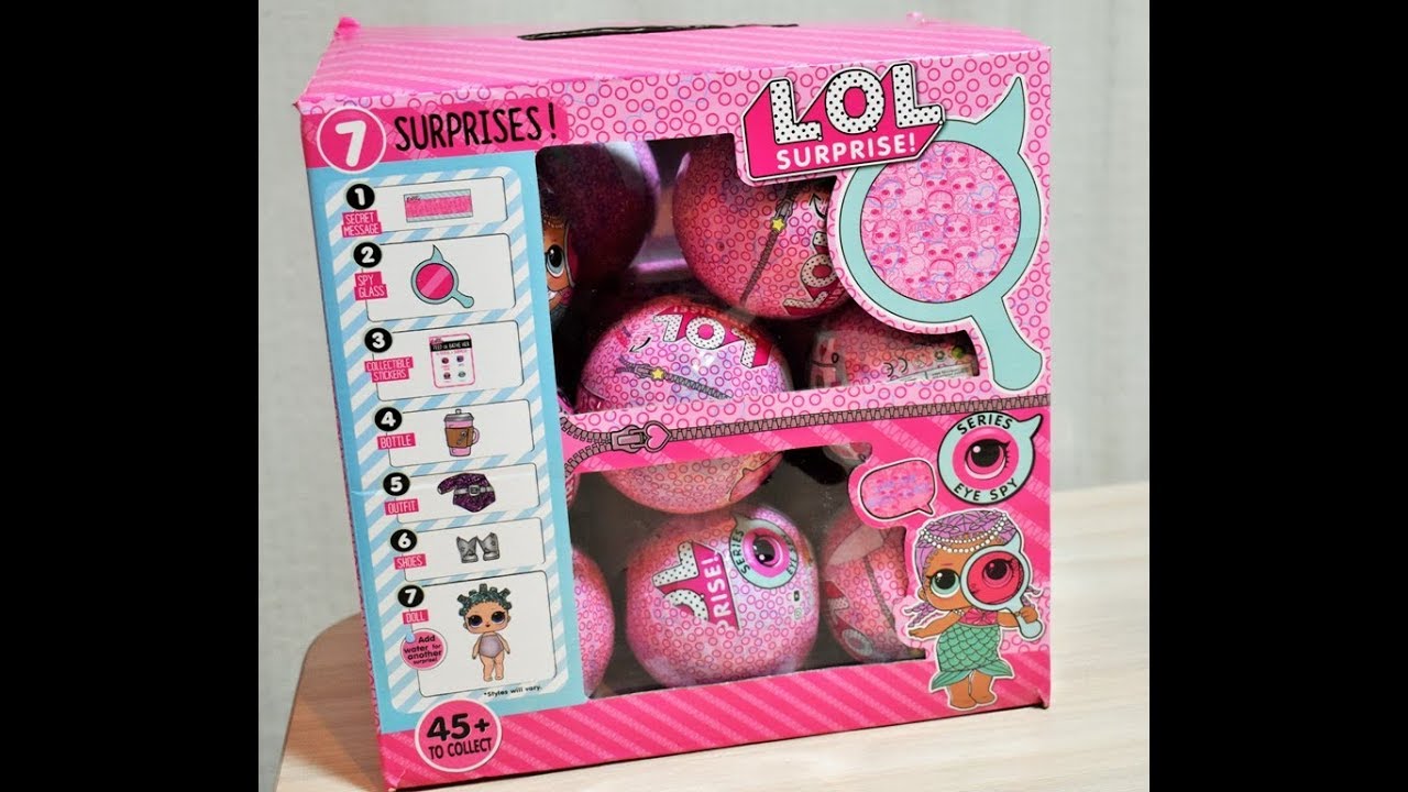 Ура LOL большая коробка / Cheers L.O.L. big box / lol surprise - YouTube