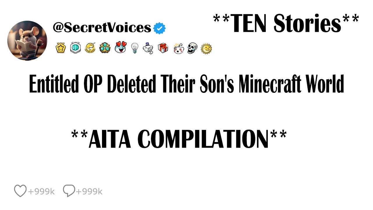Entitled OP Deleted Their Son's Minecraft World. - YouTube