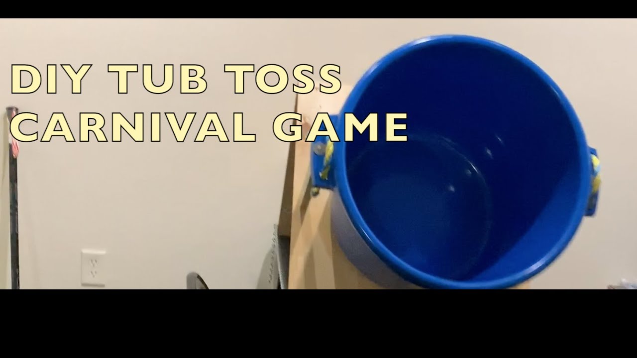 DIY TUB TOSS | One In Wins - YouTube