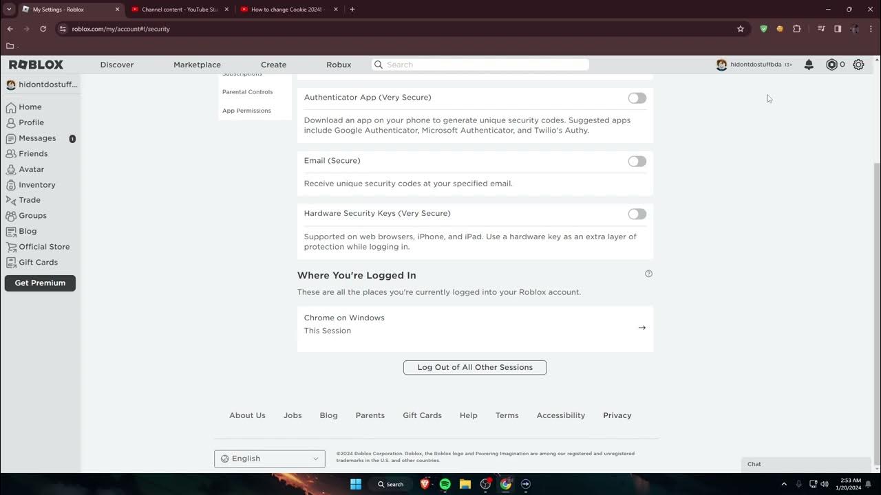 How to change Roblox Cookie 2024! Under 30 Seconds! - YouTube
