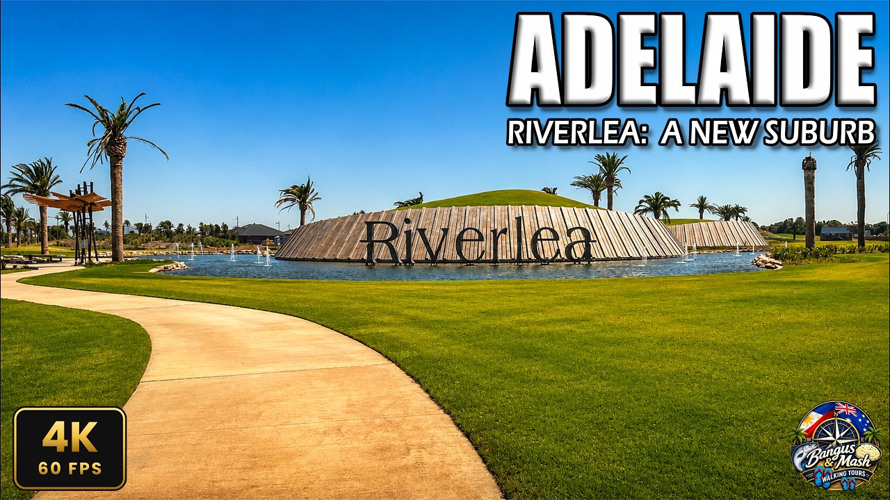 Riverlea, Adelaide, South Australia Walking Tour [4k-60fps] 🇦🇺 🦘 - YouTube