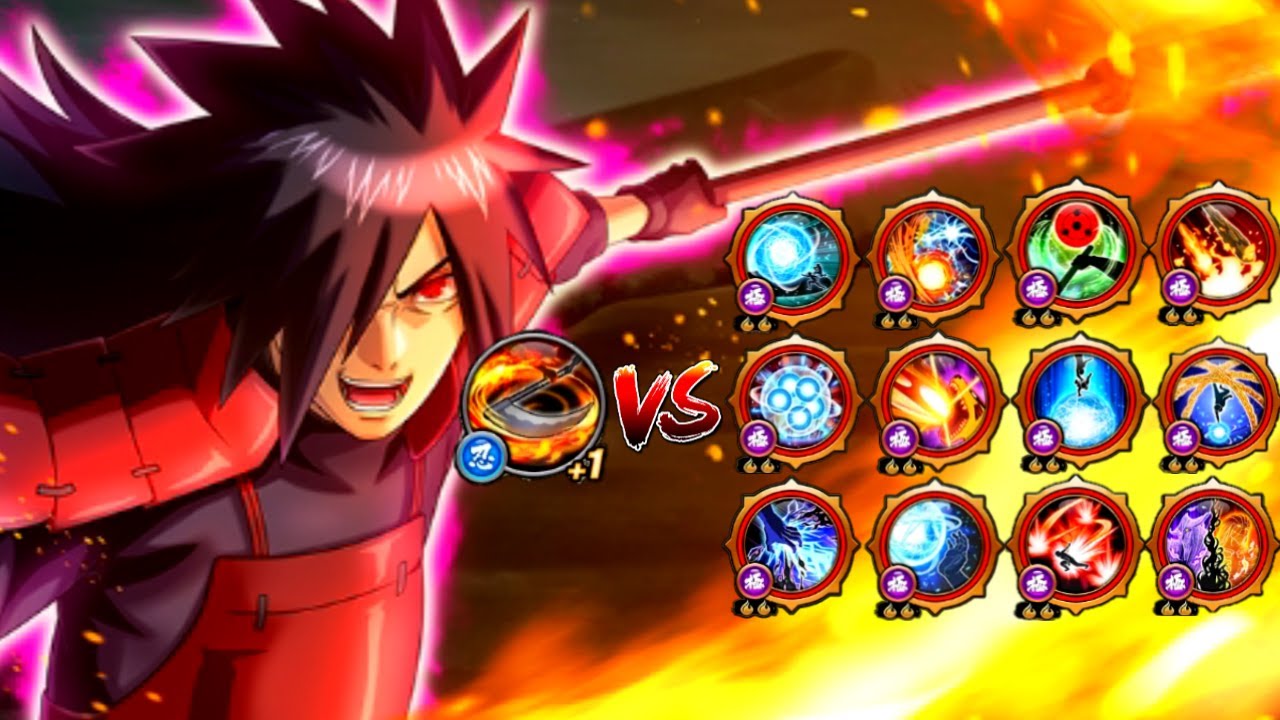 Absolutely Broken!! Madara Fire Style: Flame Sickle Dance VS EX ...