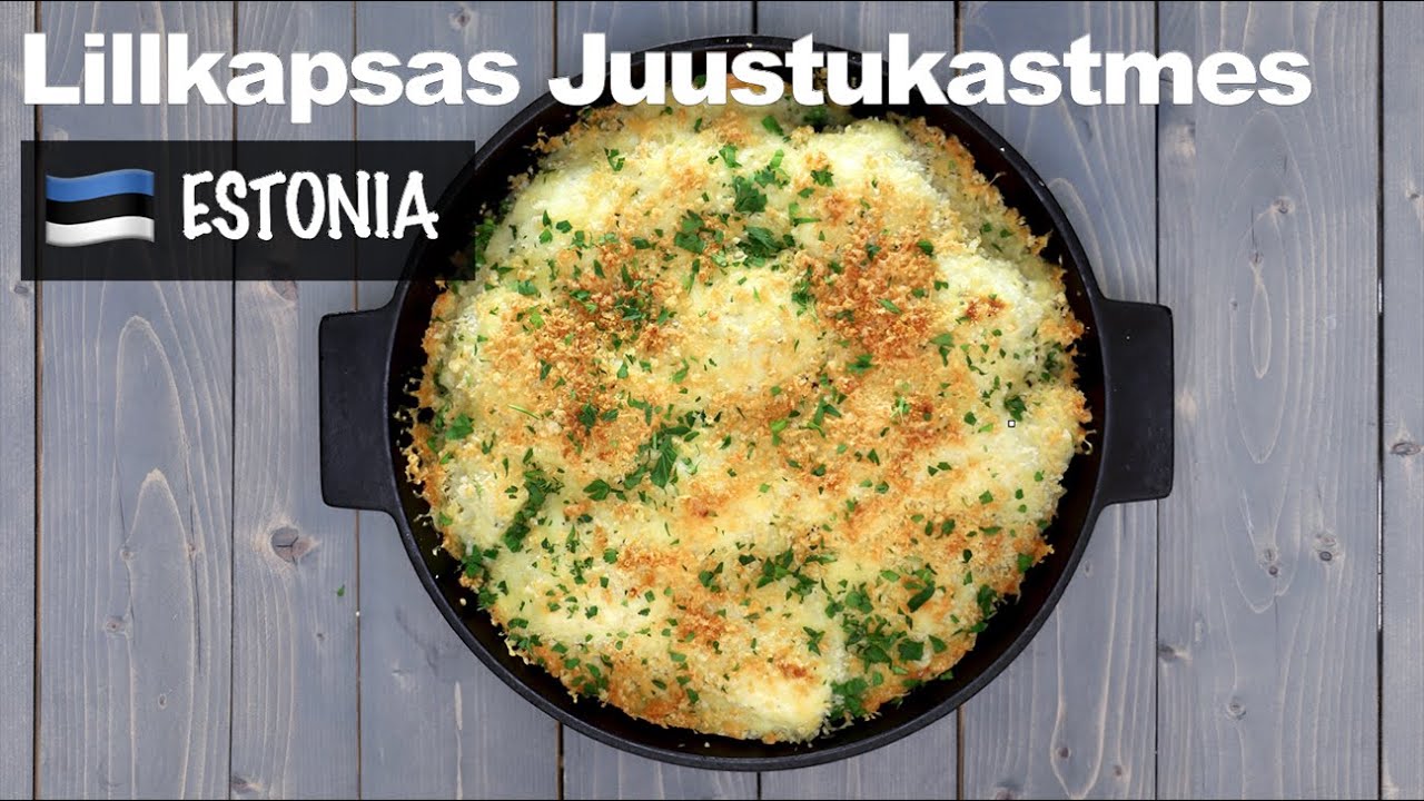How to make Lillkapsas Juustukastmes | Estonia | 1-min Recipe Video # ...
