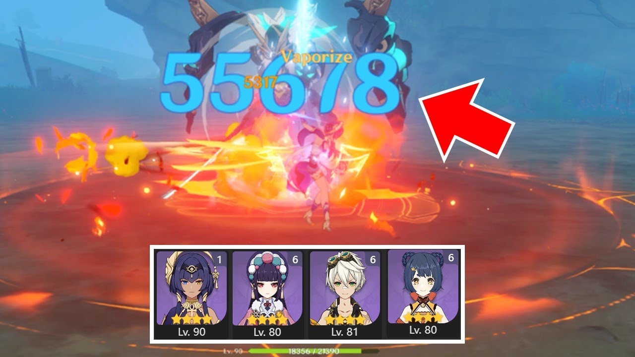 Main DPS Candace is NOT BAD | Xiangling Bennett Yunjin Candace Team ...