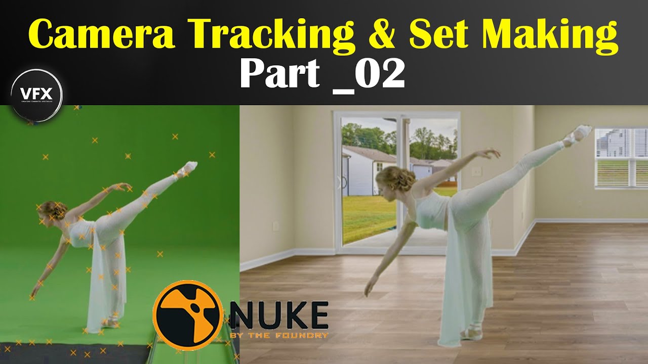 Nuke Tutorial Camera Tracking And Set Making Part 02 Compositing Vfx Youtube