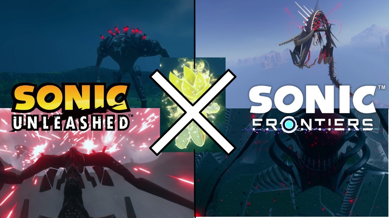 Sonic Frontiers X Sonic Unleashed ( All Titans ) - YouTube