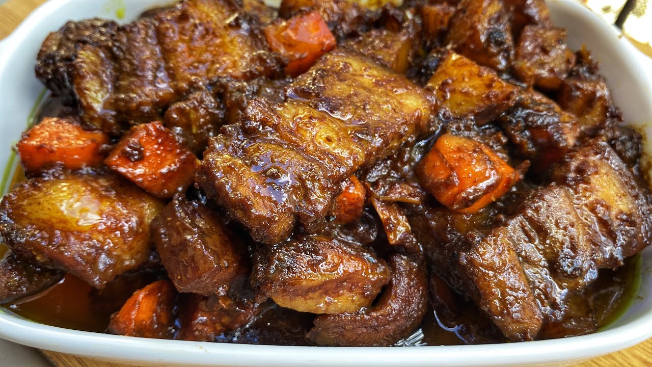 MELT IN YOUR MOUTH, LEVEL UP ANG PORK ADOBO! MASARAP NA ULAM! - YouTube