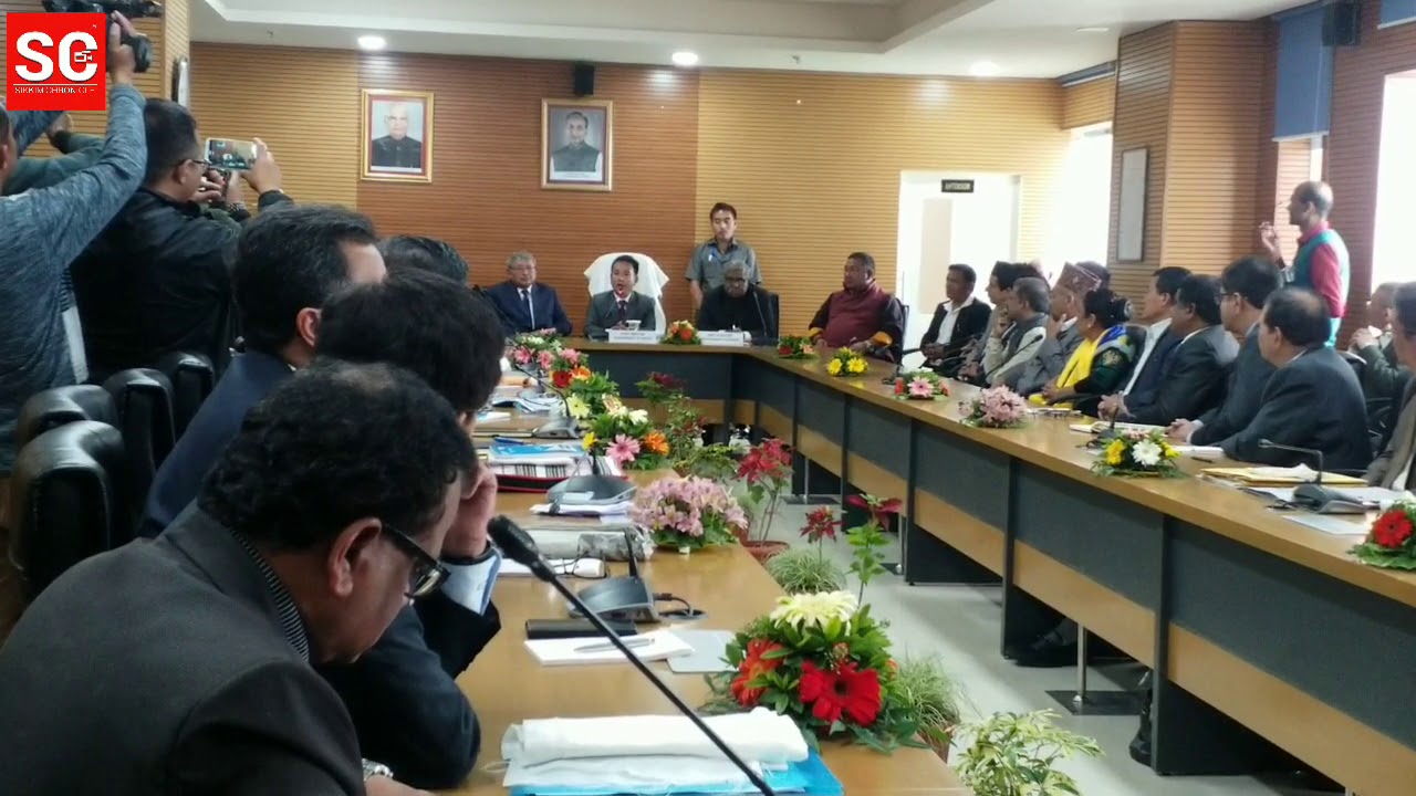 The new chief Minister of Sikkim PS Golay holds meeting with the ...