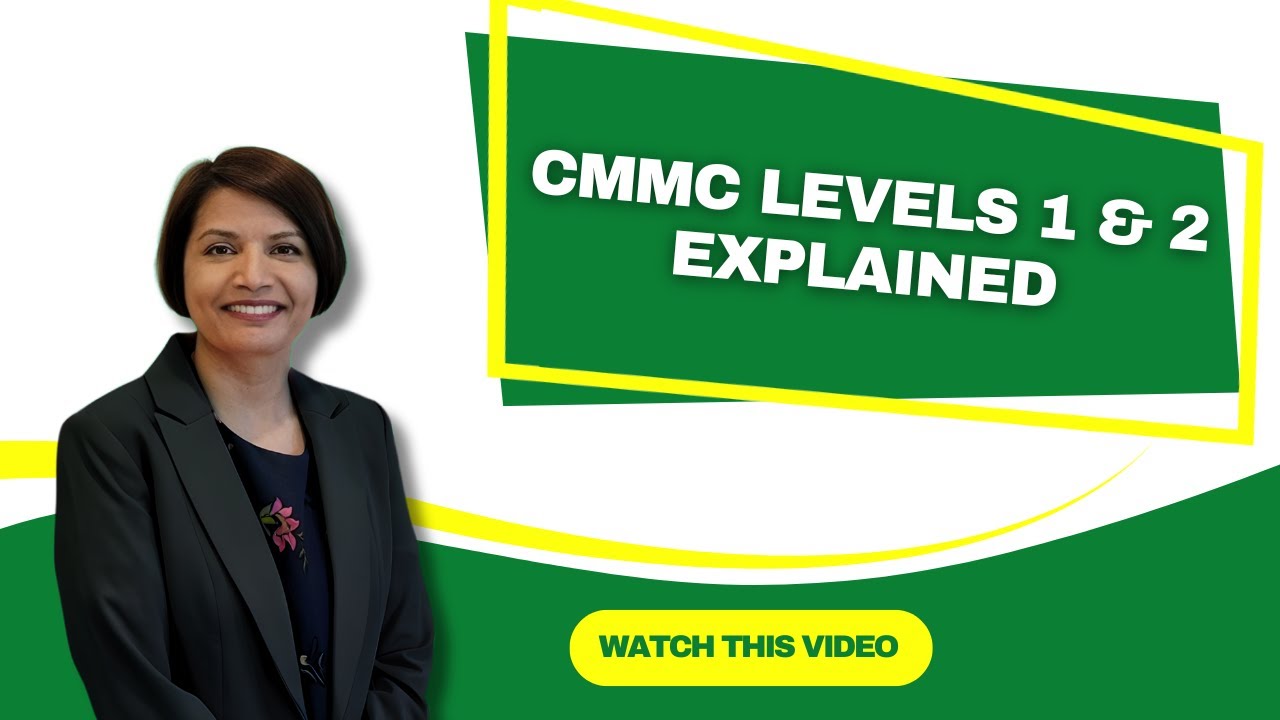 CMMC Levels 1 &2: Explained Key Differences You Need to Know - YouTube