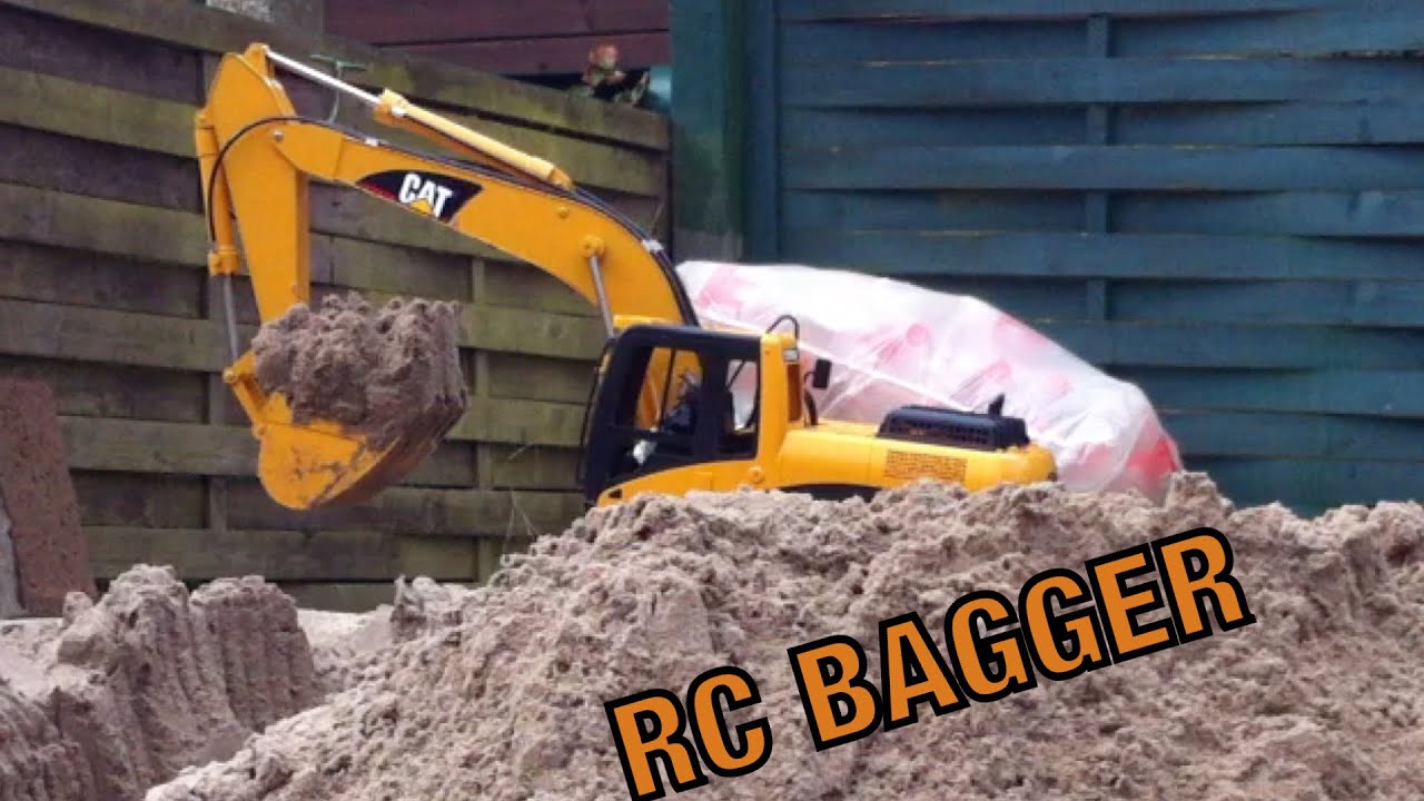 Bruder CAT 320 ( magomhrc Bagger) - YouTube