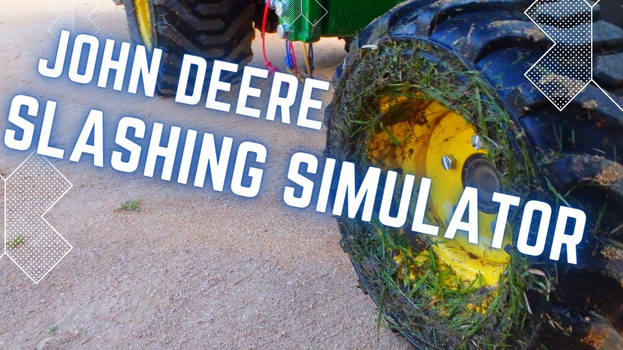 Mowing Simulator - John Deere 1025r SLASHER - YouTube