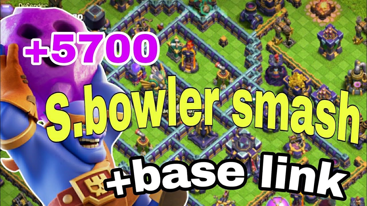 base link+th15 super bowler smash strategy|legends league attacks ...