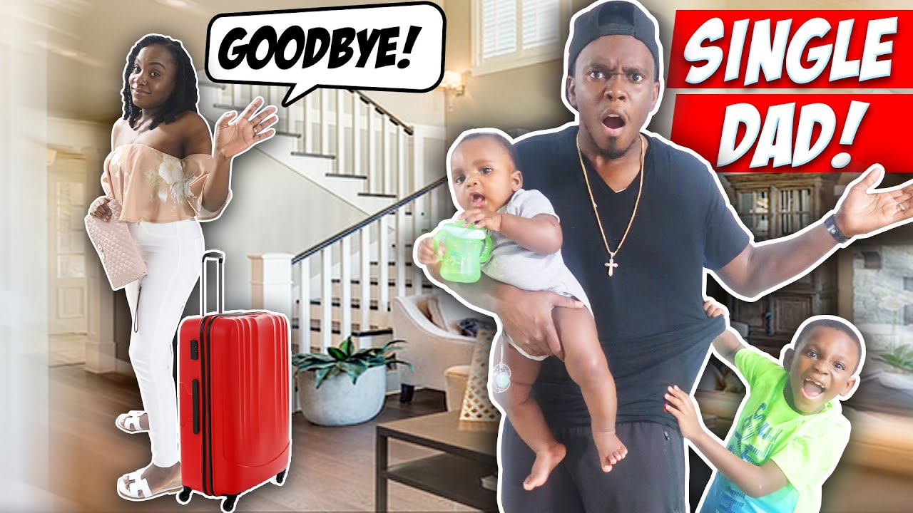 Being A SINGLE FATHER For 24 HOURS! **BAD IDEA** - YouTube