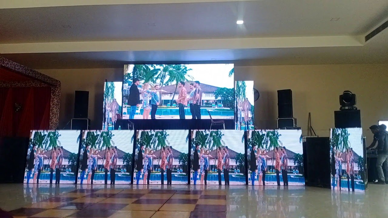 led wall setup season 2020 - YouTube