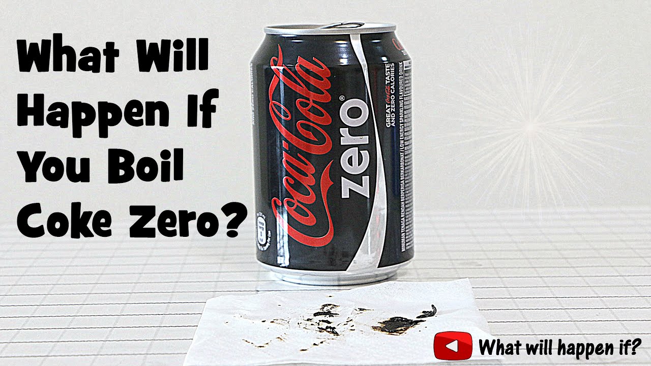 Coca Cola Zero Sugar Test - Science Experiments with Coca-Cola (Speedy ...