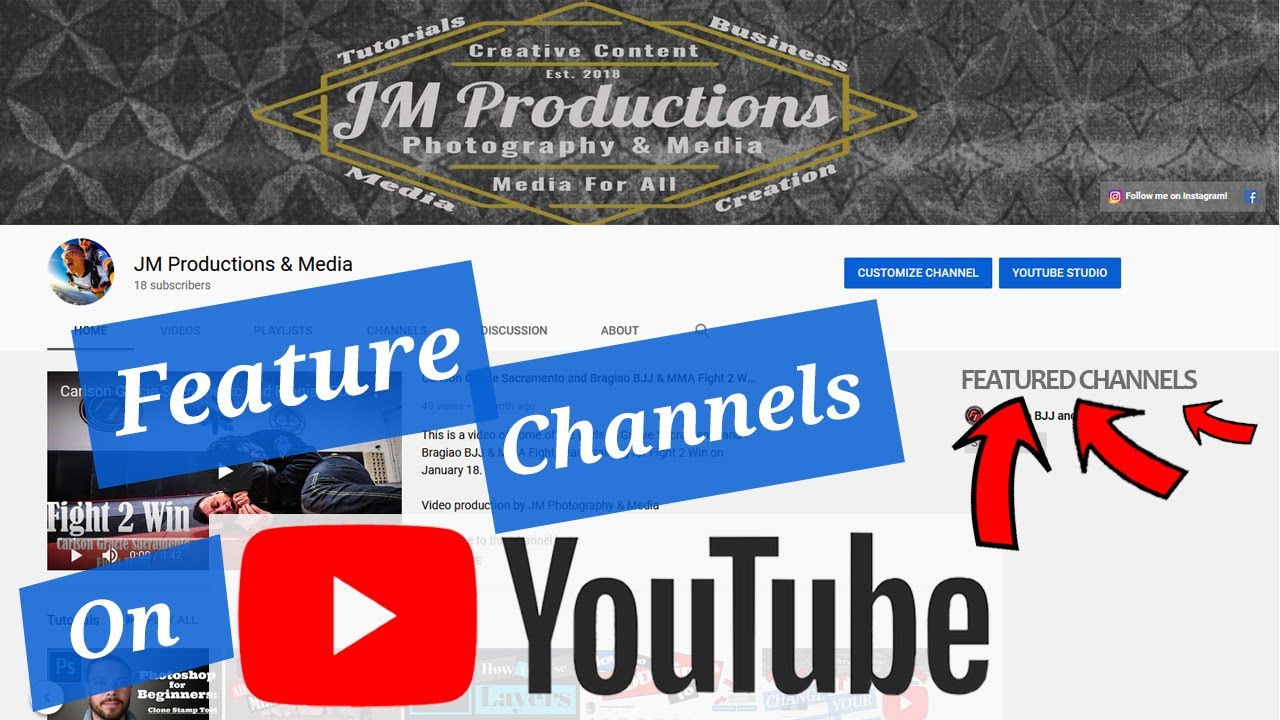 FEATURE YouTube Channels EASILY! - YouTube